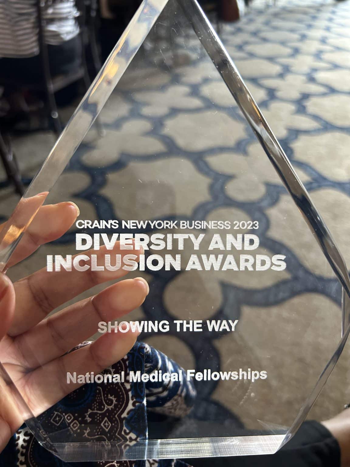 NMF Awarded the Crain’s New York Business Diversity and Inclusion ...
